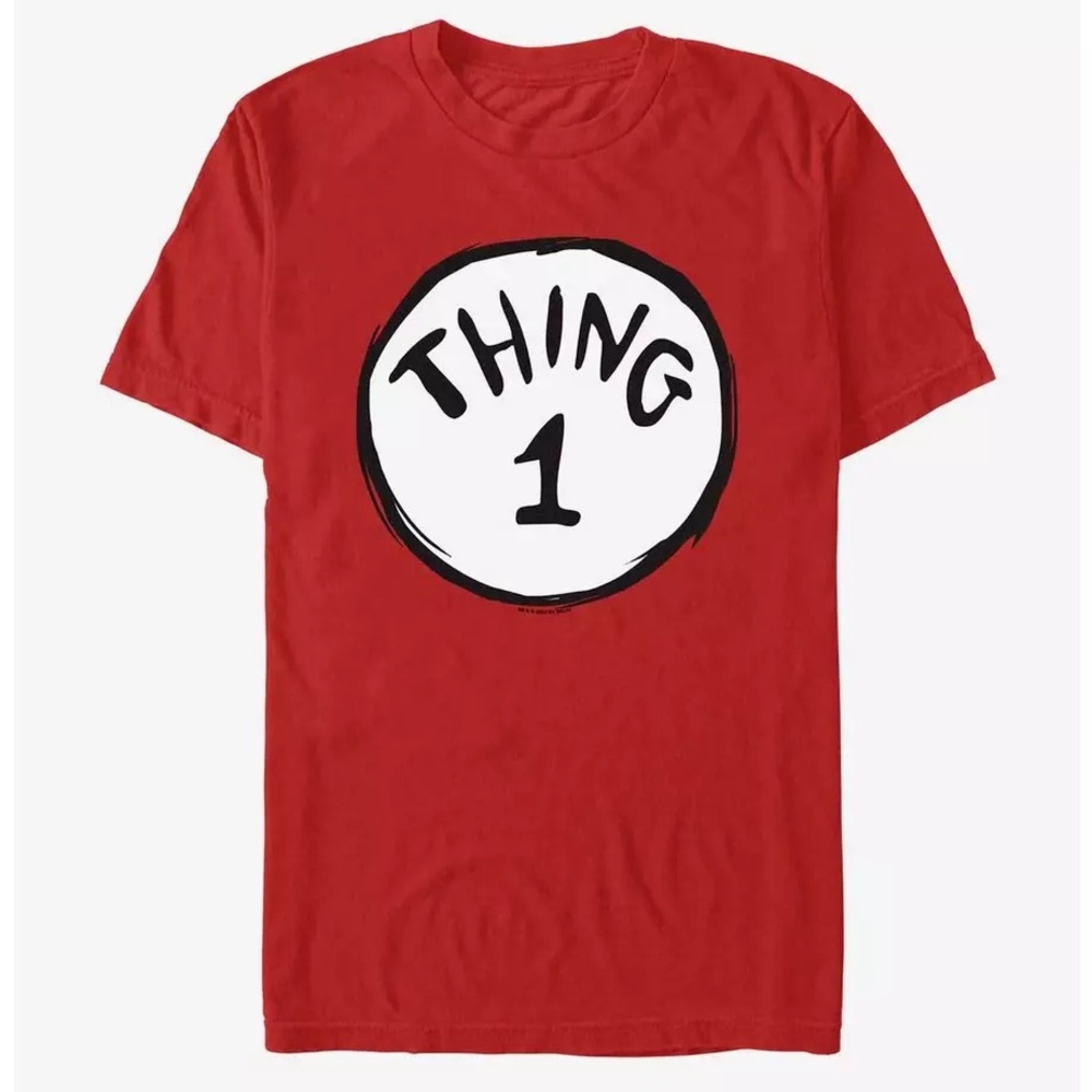 Universal Studios Dr. Seuss Thing 1 T-Shirt M - Gem